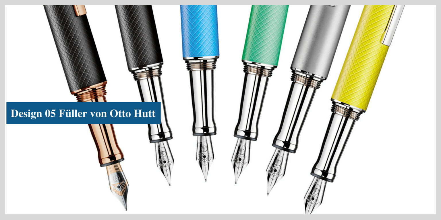Klein, aber oho – und nun online: der Füller Design 05 von Otto Hutt ...
